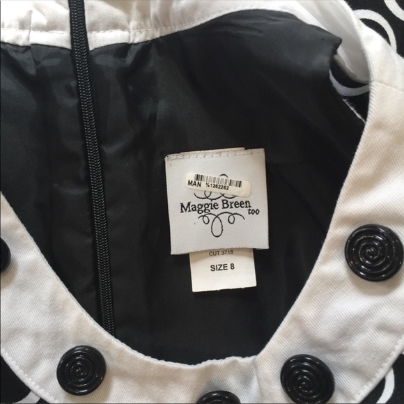 Maggie Breen | Dresses | Maggie Breen Too Black White Dress | Poshmark